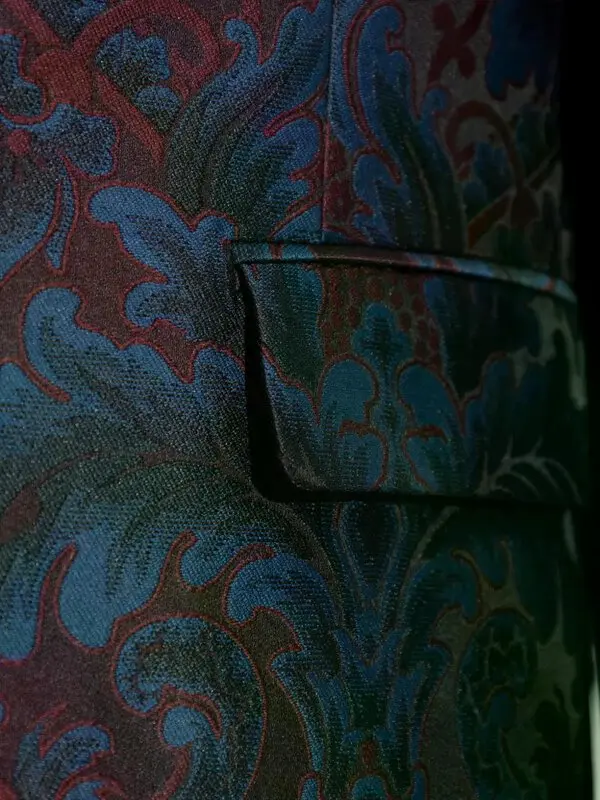 Etro Paisley-pattern Shawl-lapel Blazer
