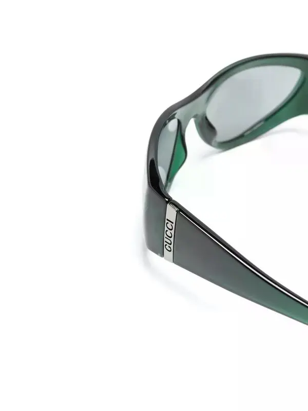 Gucci Wraparound-frame Sunglasses