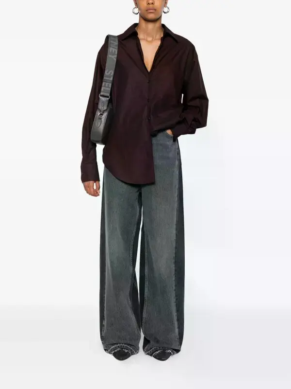 Stella McCartney Tonal Panelled Straight Leg Jeans