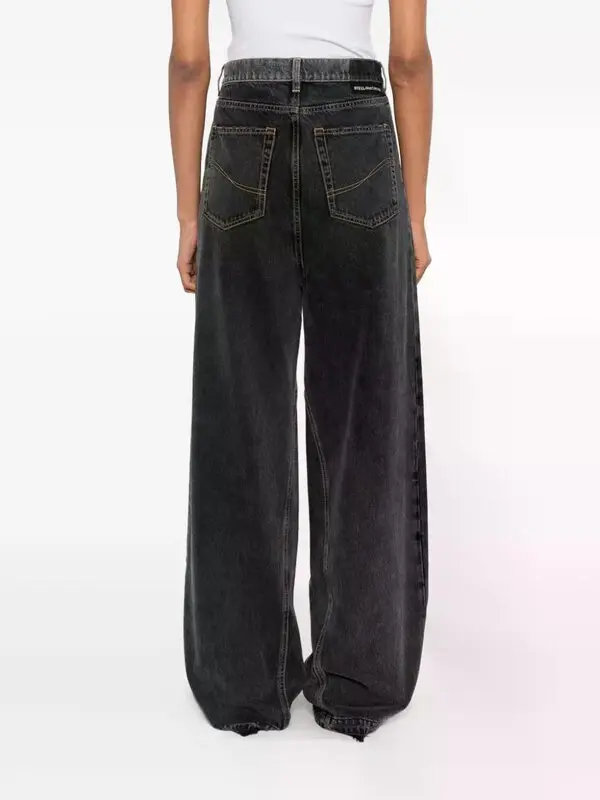 Stella McCartney Tonal Panelled Straight Leg Jeans