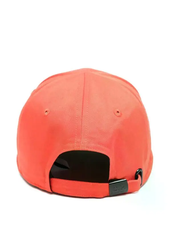 C.P. COMPANY Logo-embroidered Cap - Red