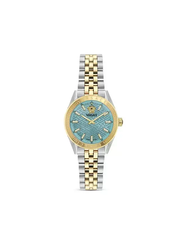 Versace V-code Lady 36mm - Blue