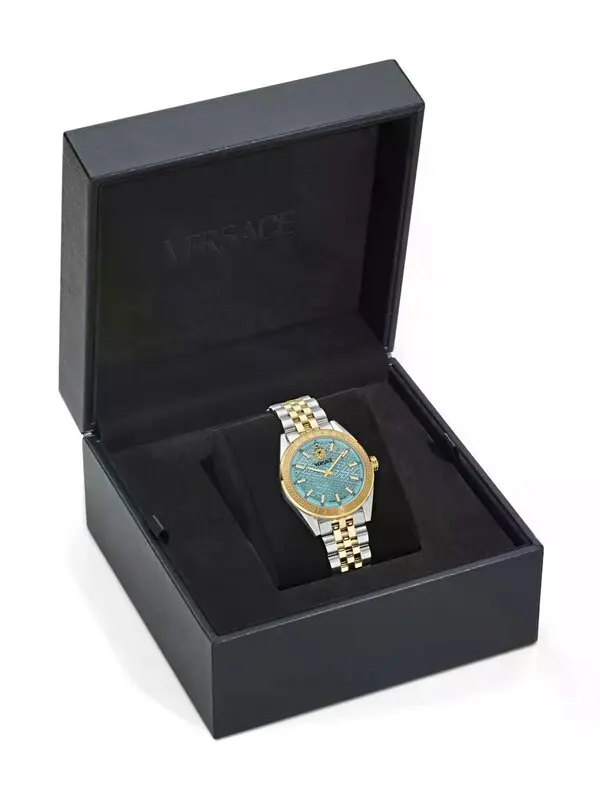 Versace V-code Lady 36mm - Blue