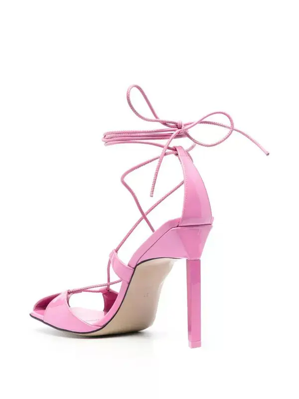 Attico Adele 105mm Sandals - Pink