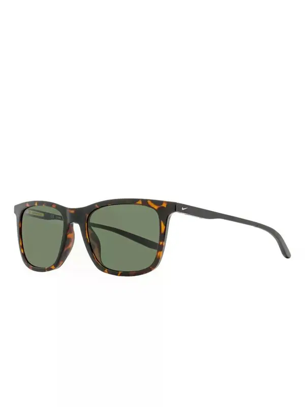 Nike Tortoiseshell Square Sunglasses - Black