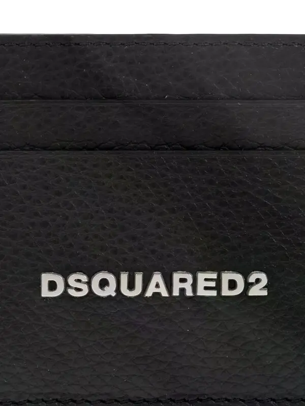Dsquared2 Logo-plaque Leather Cardholder