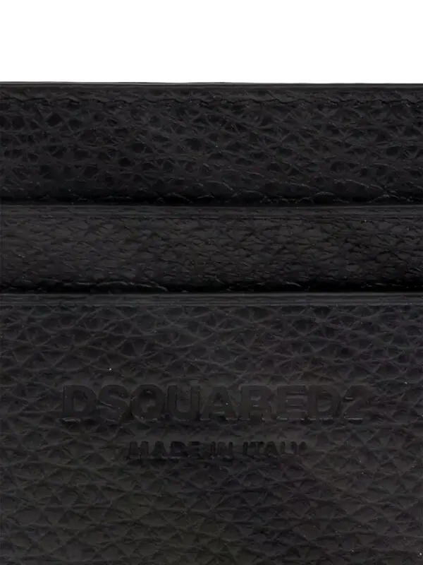 Dsquared2 Logo-plaque Leather Cardholder