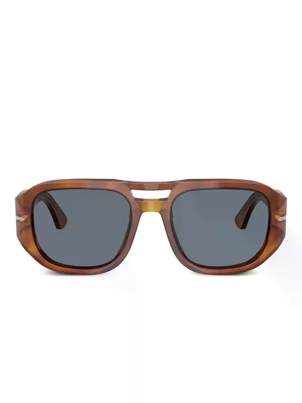 Persol Square-frame Sunglasses - Brown