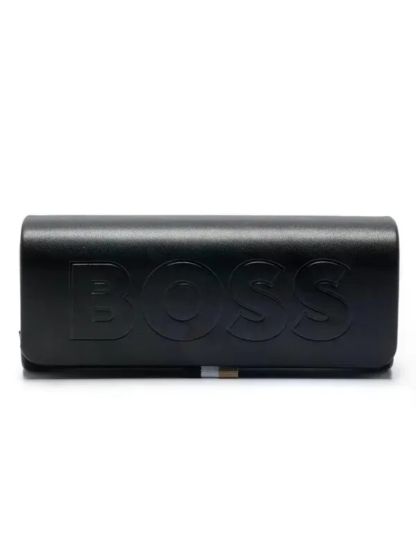 BOSS 1608s Tortoiseshell Rectangle-frame Sunglasses