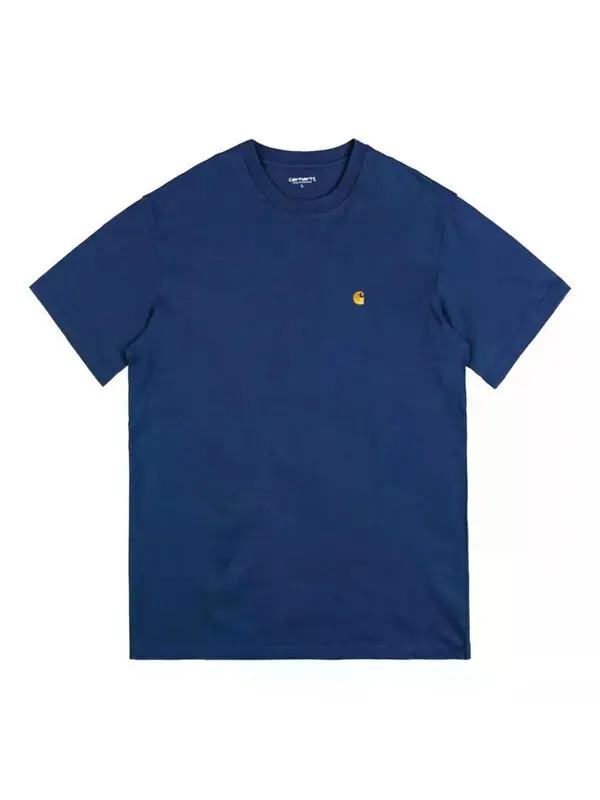 Carhartt Work In Progress Chase Logo-embroidered T-shirt - Blue