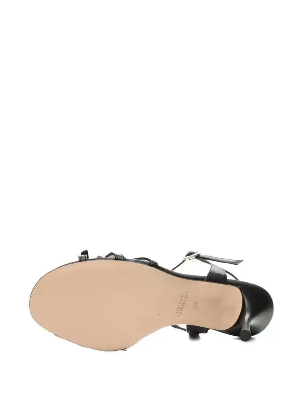 POCHE PARIS Bow-detail Stiletto Sandals