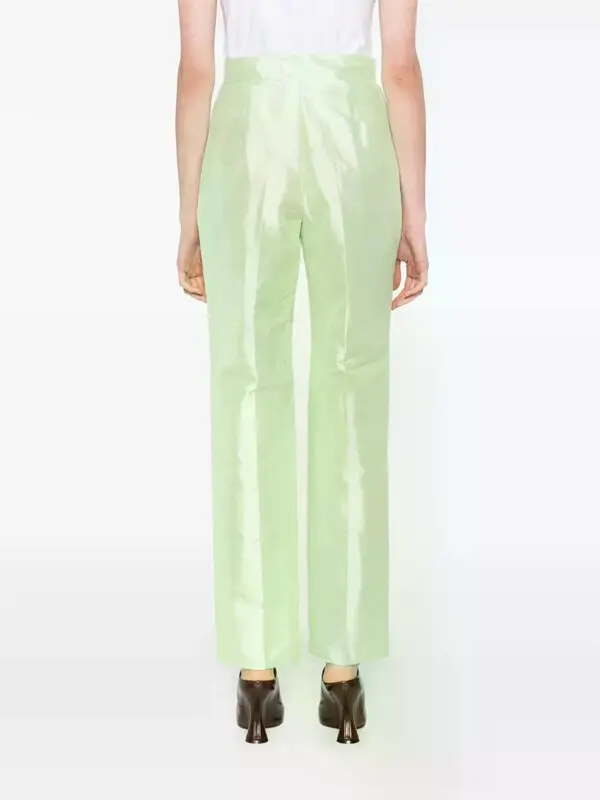 Max Mara Silk High-waisted Trousers