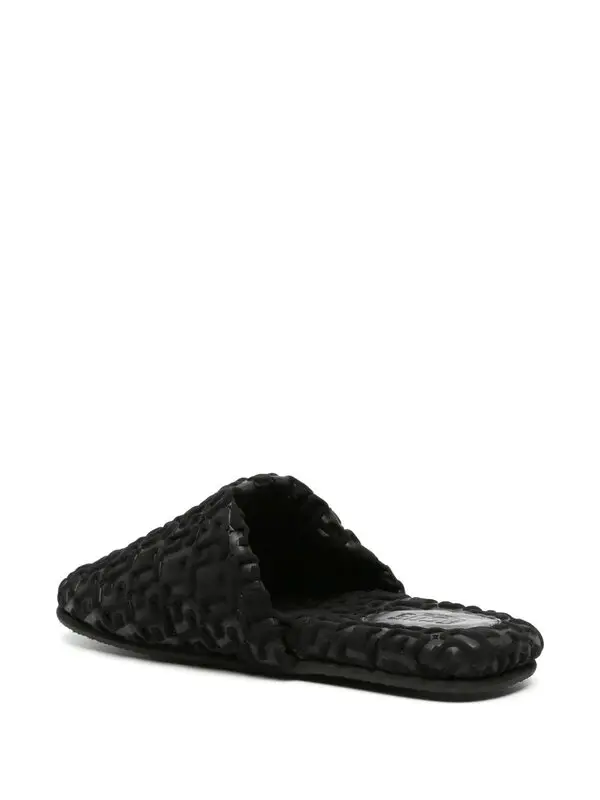Gcds Logo-embossed Monogram Slippers