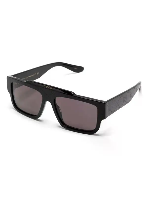 Gucci Guccissima Square-frame Sunglasses