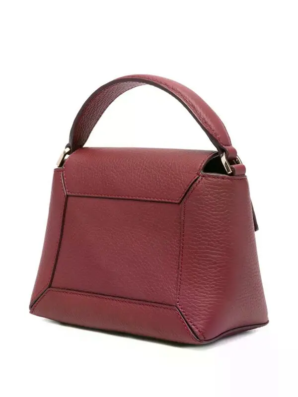 Strathberry Mosaic Leather Tote Bag - Red