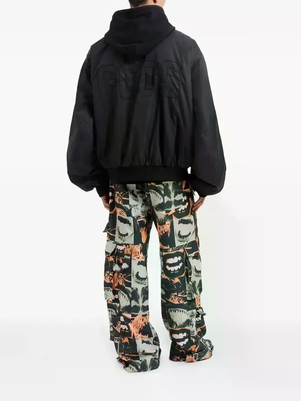 Gcds Hooded Bomber Jacket