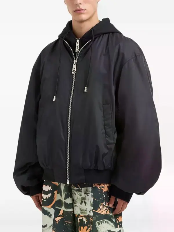 Gcds Hooded Bomber Jacket