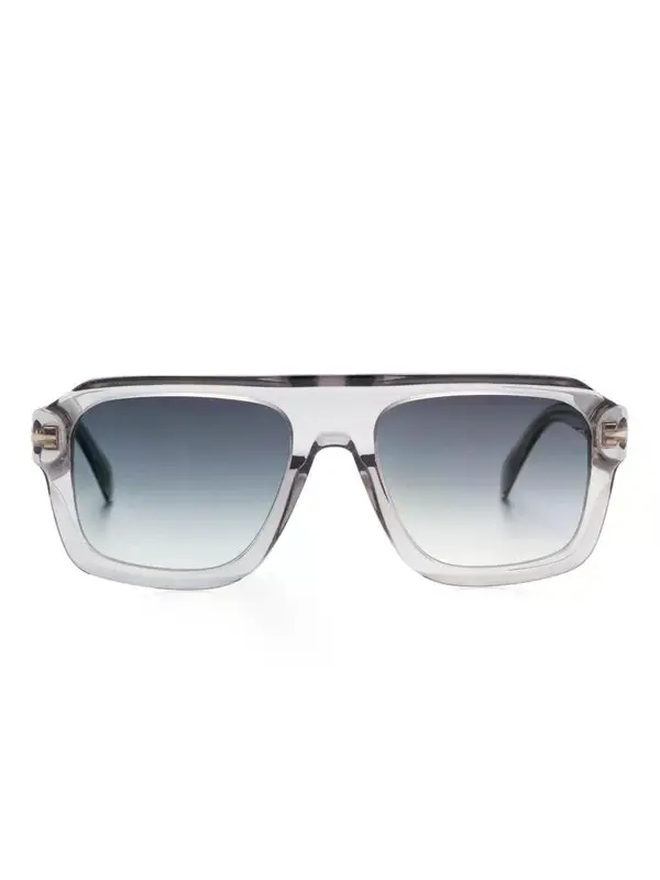 DB EYEWEAR BY DAVID BECKHAM Pilot Frame Sunglasses - Grey
