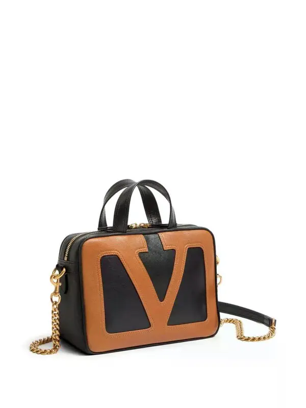 Valentino Garavani Viva Superstar Nappa Leather Handbag - Black