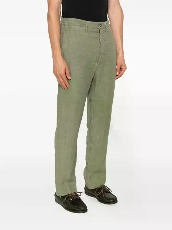 VIVIENNE WESTWOOD Linen Trousers - Green