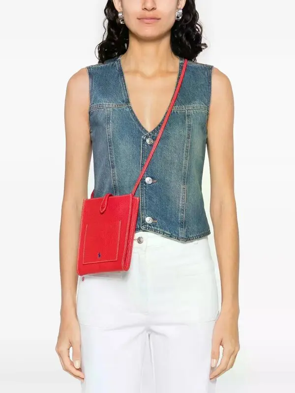 Polo Ralph Lauren Leather Crossbody Bag
