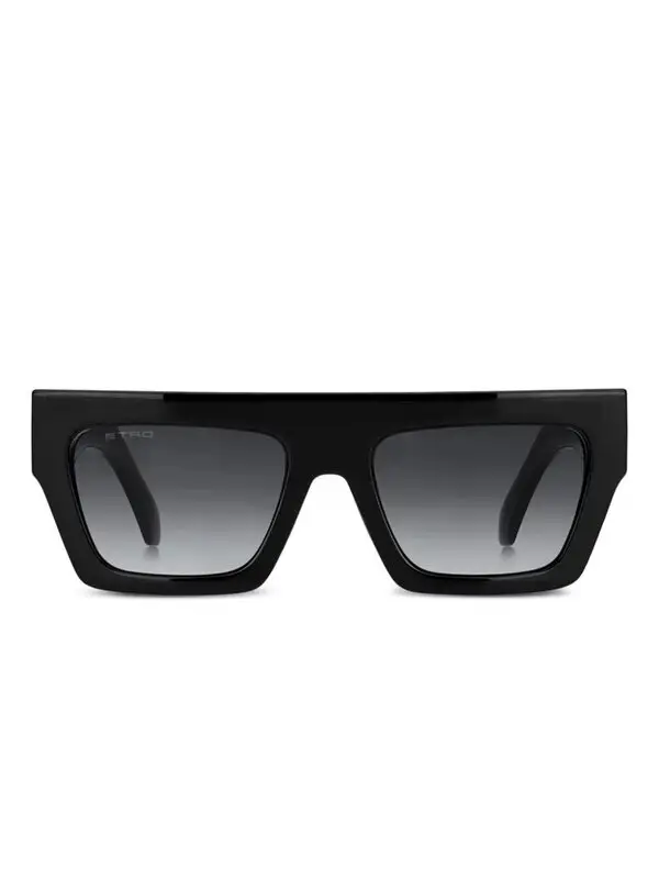 Etro Oversized Square-frame Sunglasses - Black