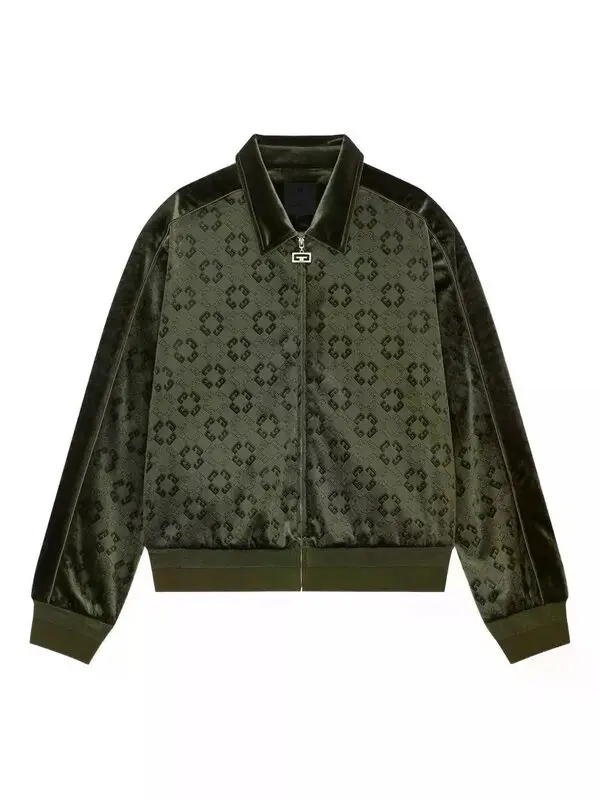 Givenchy 4g Velvet Bomber Jacket