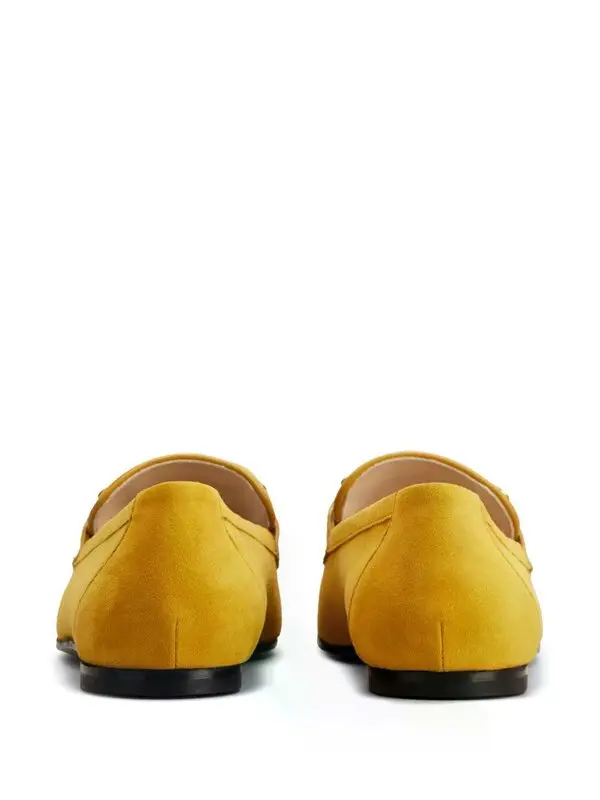 TOD'S Kate Logo-engraved Loafers - Yellow