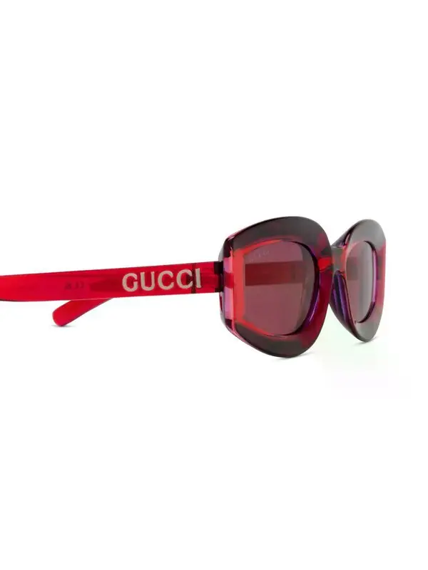 Gucci Sunset Boulevard Oval Sunglasses