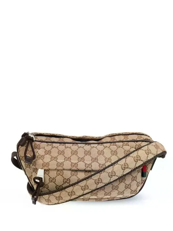 Gucci Gg Canvas Crossbody Bag