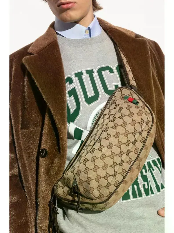 Gucci Gg Canvas Crossbody Bag