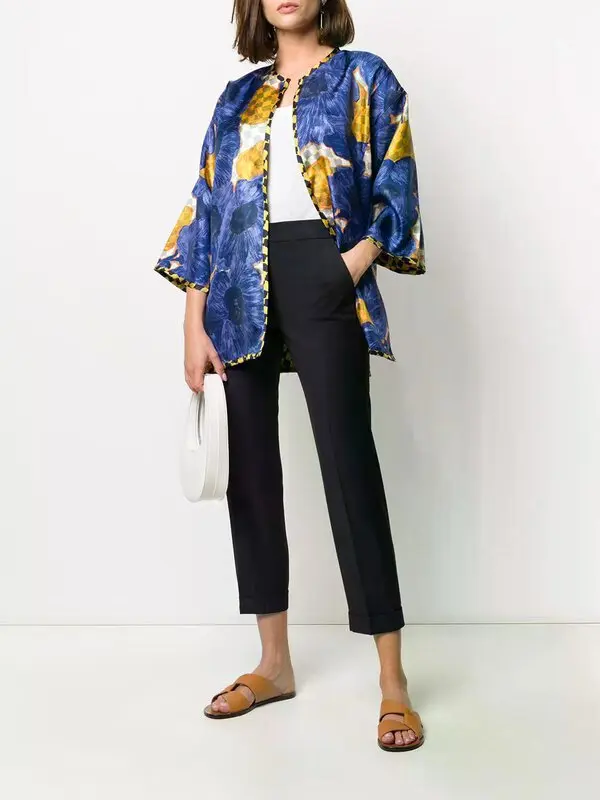 Etro Cropped Tailored Trousers