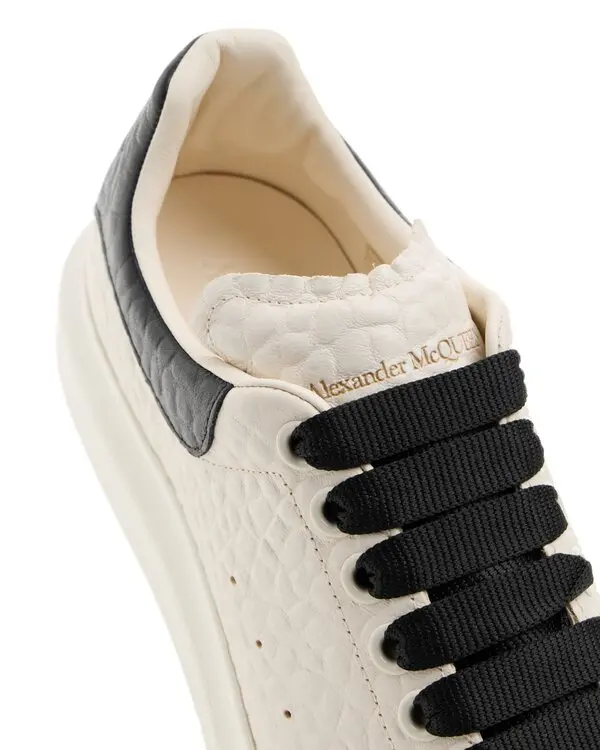 Alexander McQueen Oversized Sneakers - Ivory/blue