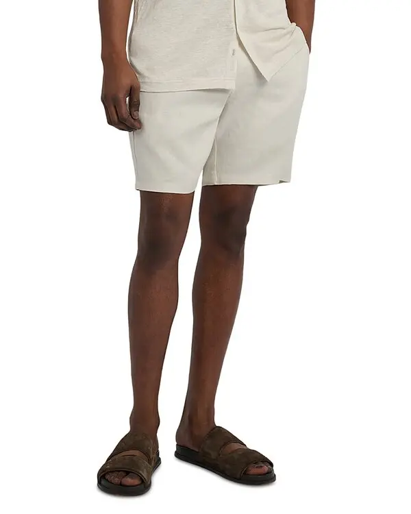 Onia Linen 7.5" Shorts - Stone