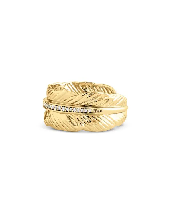 ANABEL ARAM Feather Ring