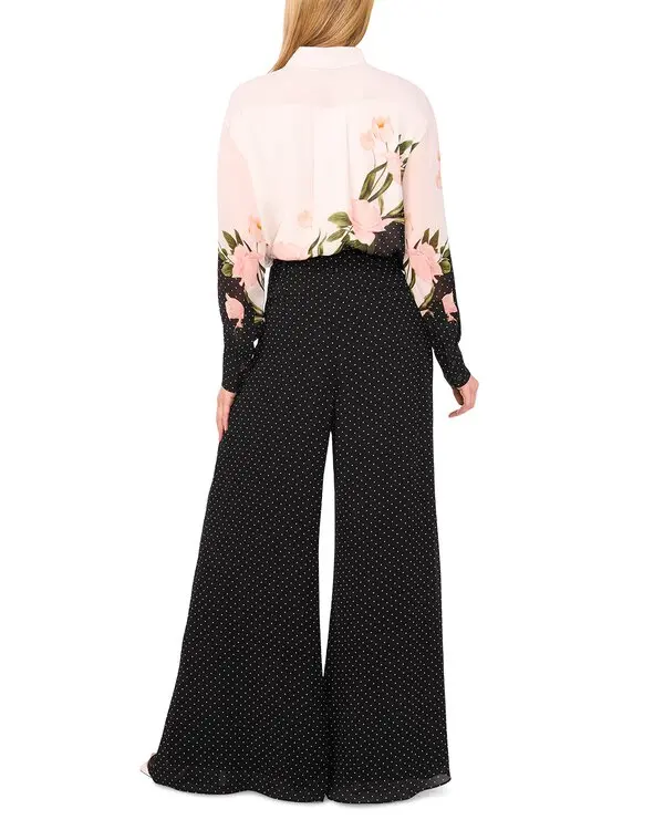 Ted Baker London Wide Leg Tuck Pants