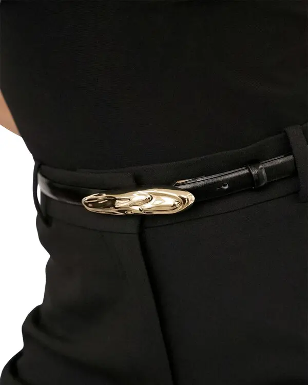 Ettika Liquid Luxe Leather Belt