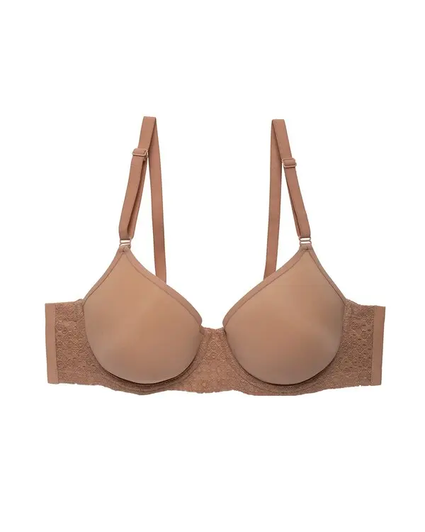 Natori Harmony Smooth Back Underwire Spacer T-shirt Bra - Buff