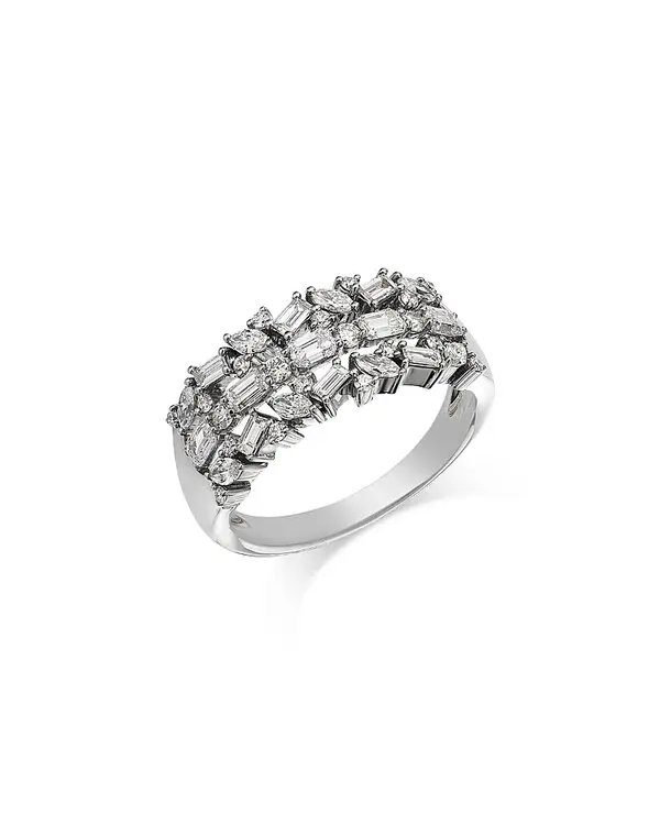 Bloomingdale'S Platinum Diamond Band, 1.07 Tcw - White