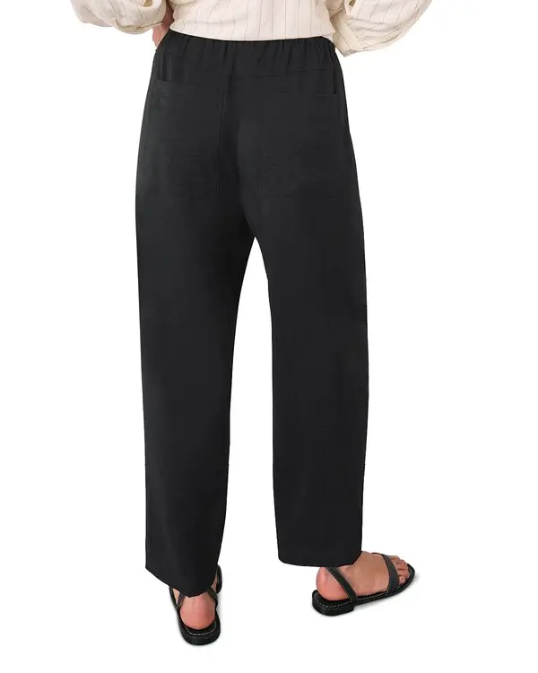 Whistles Petites Drawstring Pants - Black