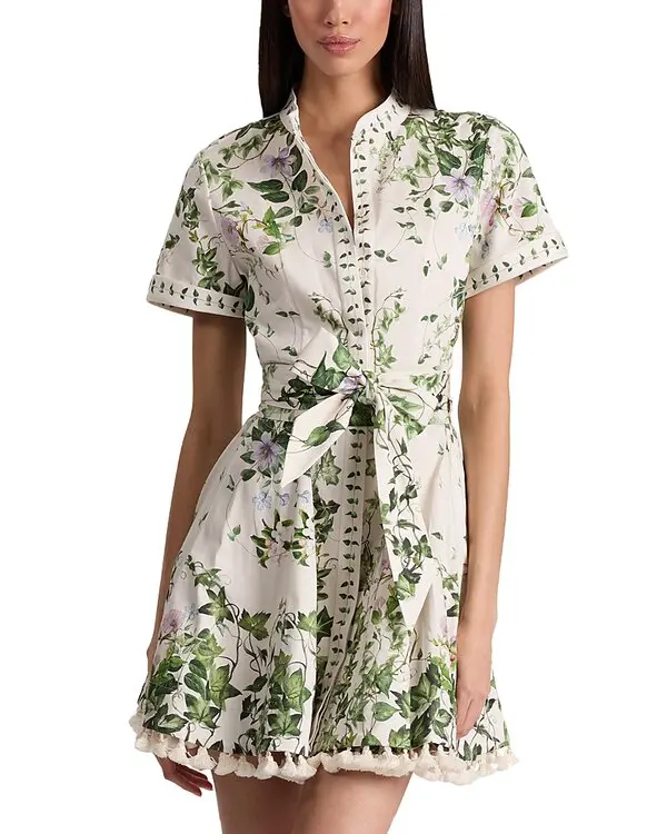 Alice + Olivia Lucy Mini Shirt Dress
