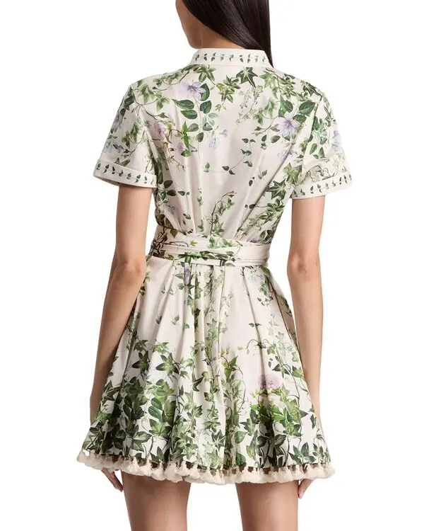 Alice + Olivia Lucy Mini Shirt Dress