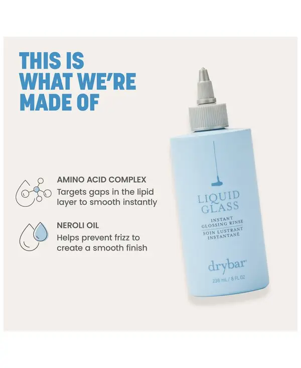 DRYBAR Liquid Glass Instant Glossing Rinse 8 Oz - No Color