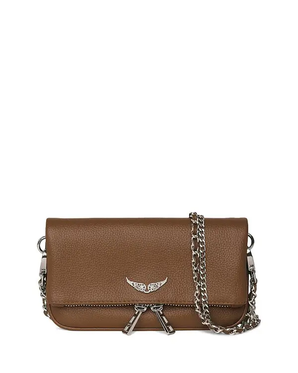 Zadig&Voltaire Rock Nano Grained Leather Crossbody Bag - Heritage