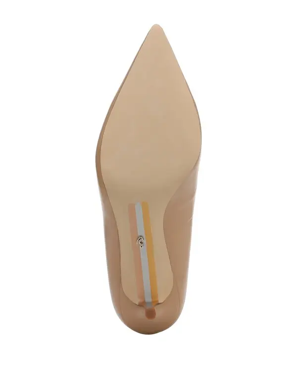 Sam Edelman Vienna Leather Pumps - Beige