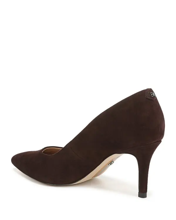 Sam Edelman Vienna Leather Pumps - Brown