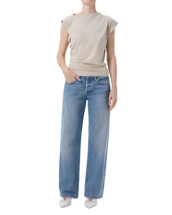 AGOLDE Low Rise Baggy Jeans - Vault
