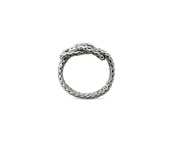 John Hardy Sterling Love Knot Weave Ring
