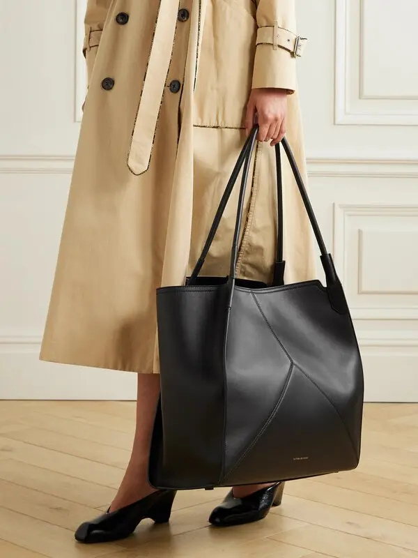 Victoria Beckham The Soft Paneled Leather Tote