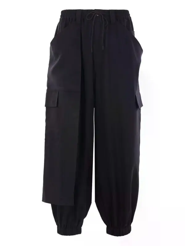 Y3 Drawstring-waist Cargo Pants